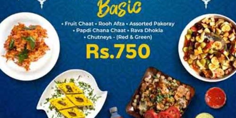 Rajdhani Delights Karachi Special Iftar Box For Rs.1000
